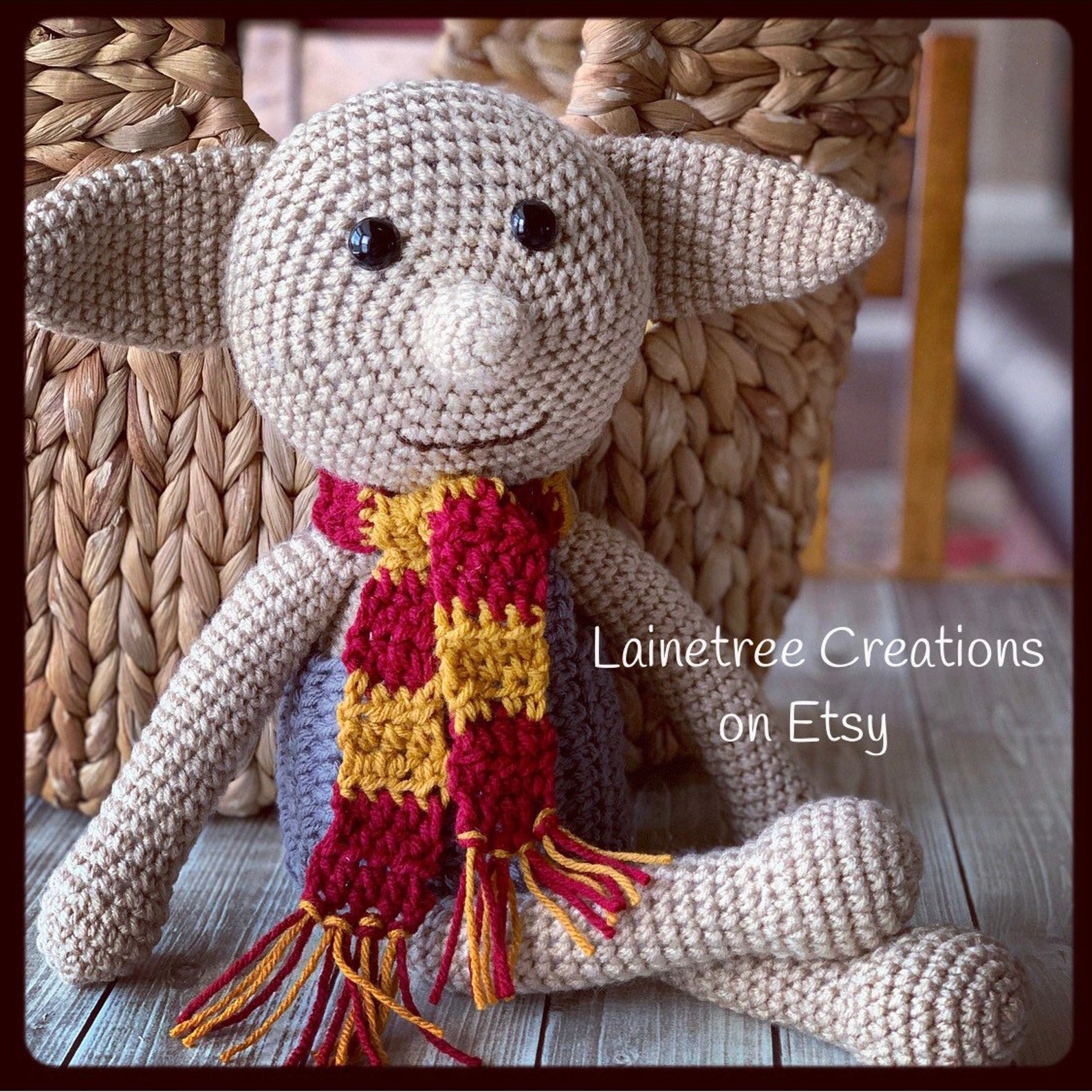 Dobby Doll House Elf Doll Crochet Dobby Doll Gift for Him | Etsy
