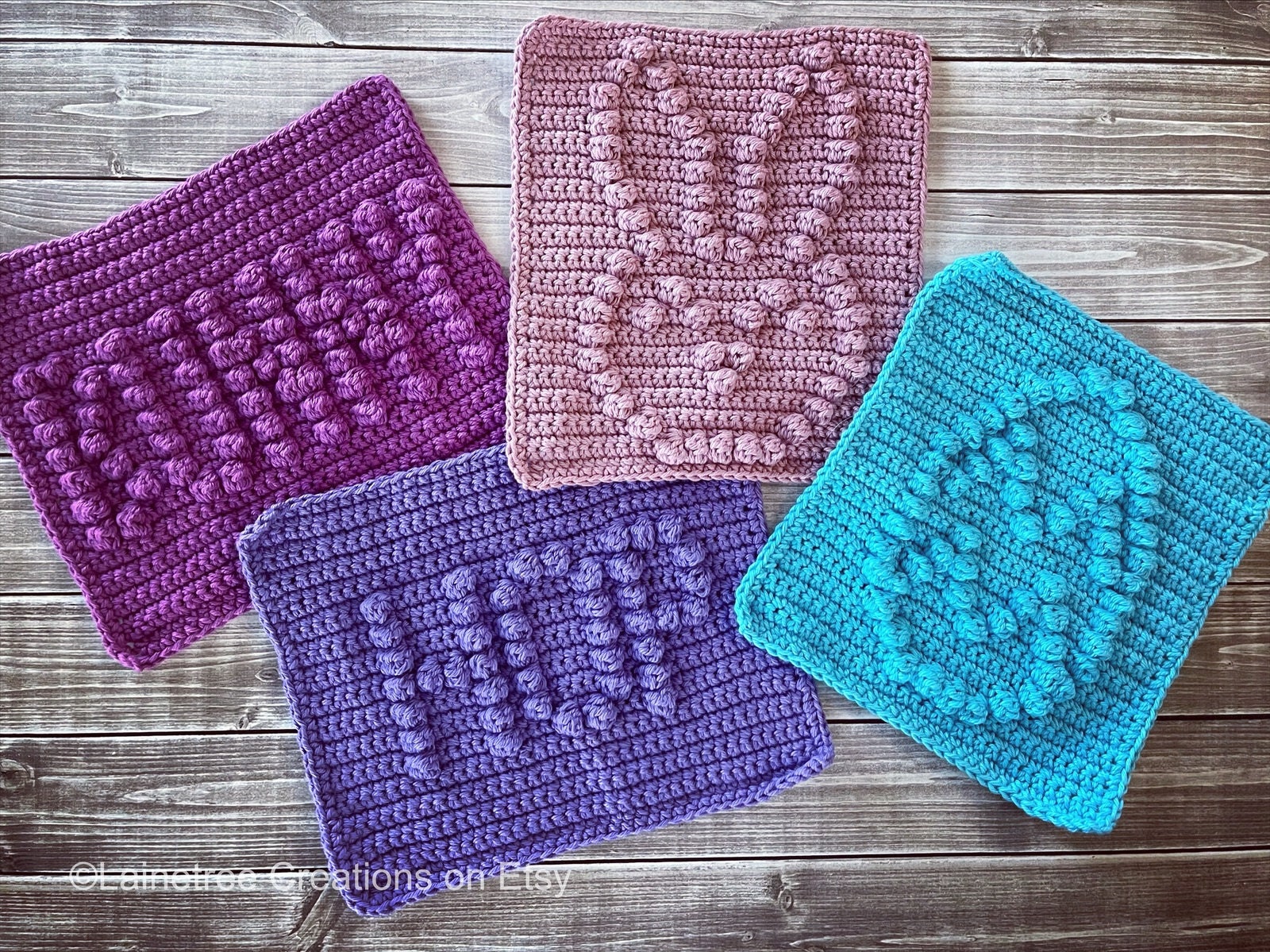 Easter Dishcloth Pattern Pack Crochet Easter Bunny Dishcloth - Etsy