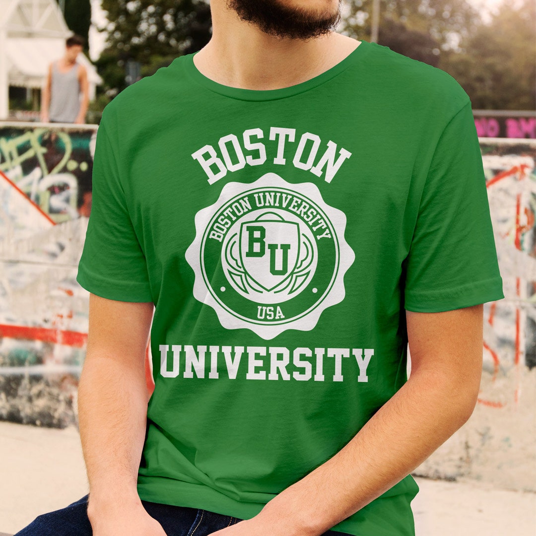 Boston University Logo T-shirt all Colours and Sizes Available - Etsy