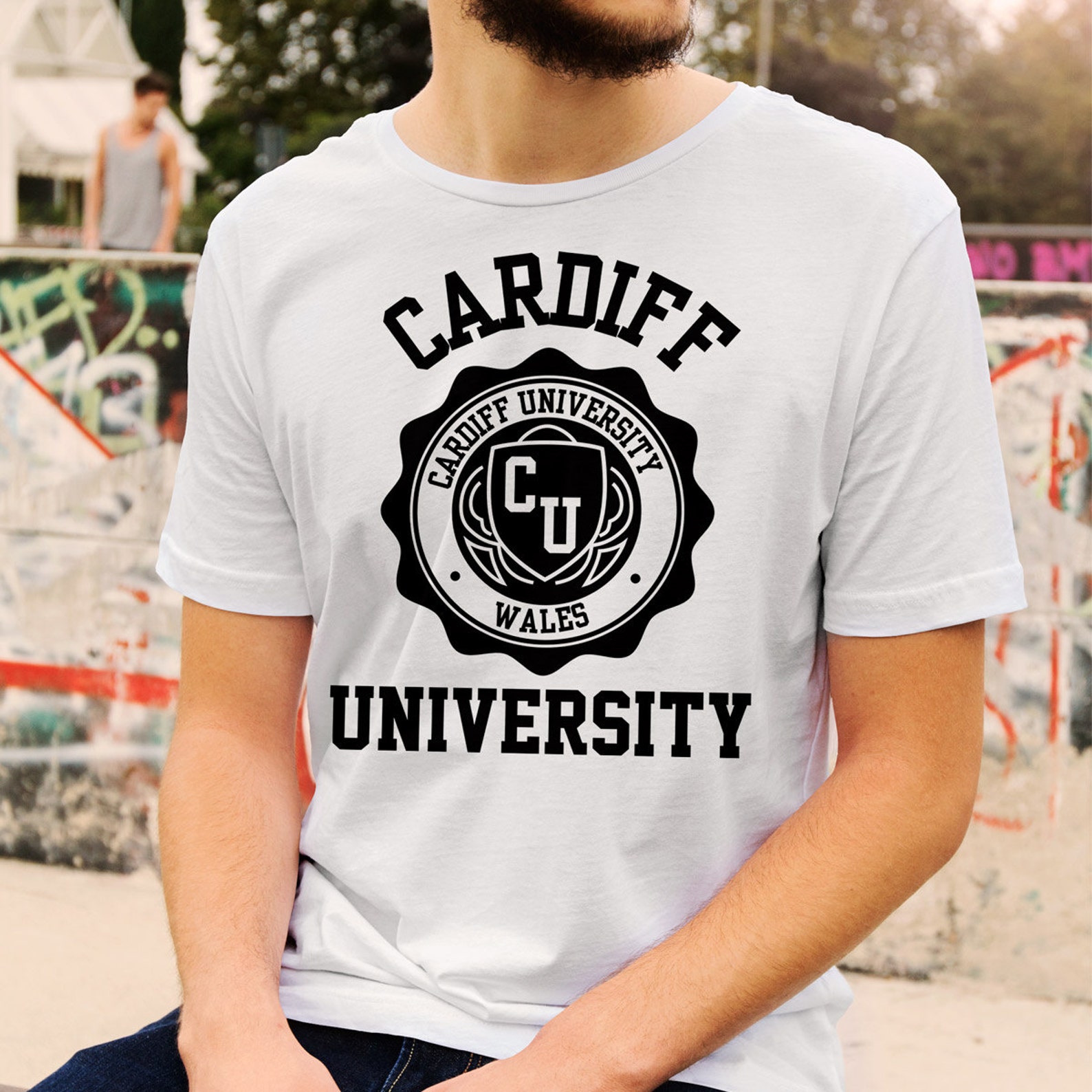 Cardiff University Logo T-shirt all Colours and Sizes Available - Etsy UK