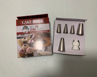 Items similar to Cake Decorating Tip Set Cupcake Baking Tools Baker's ...