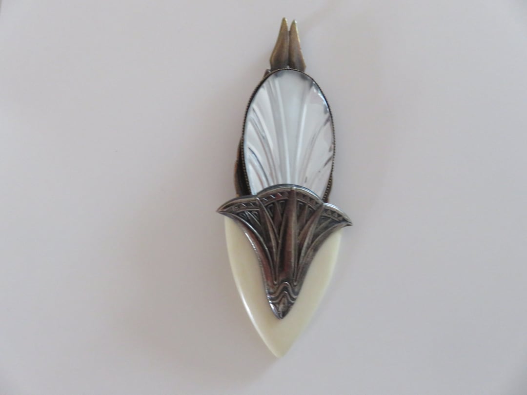 Stunning Ermani Bulatti Art Deco Vintage Brooch - Etsy