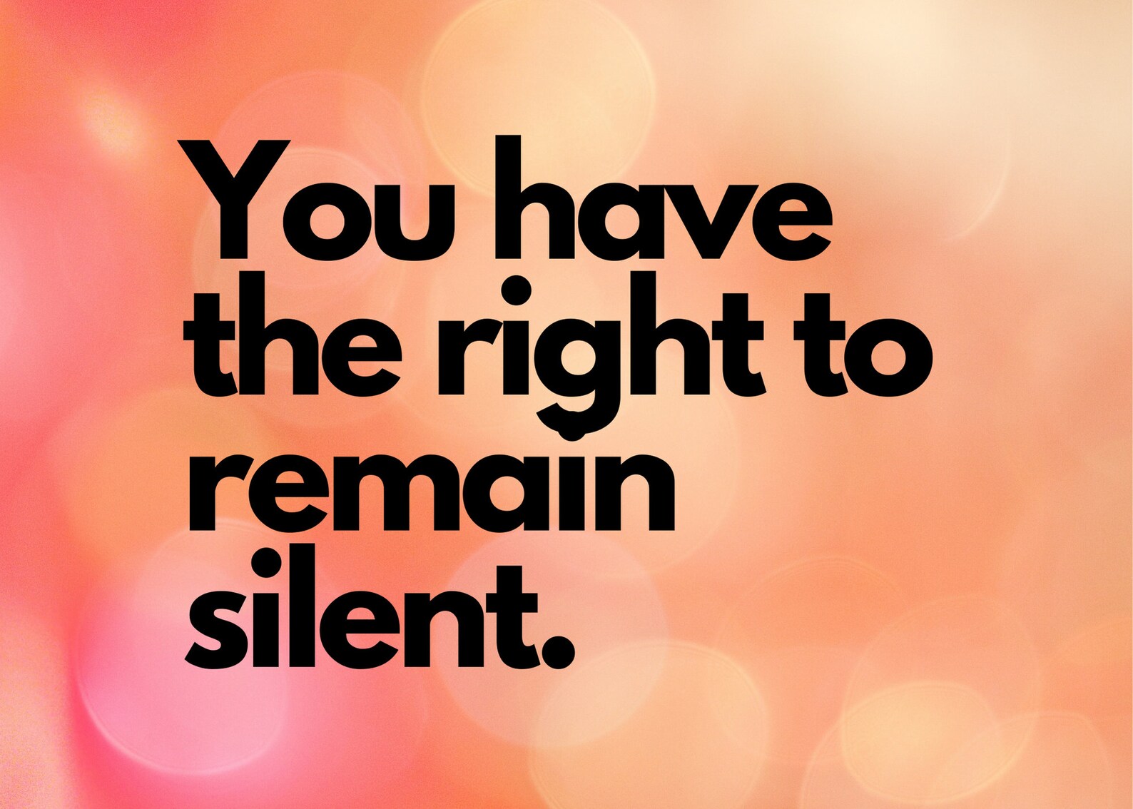 You Have The Right To Remain Silent But Its Your Etsy Uk