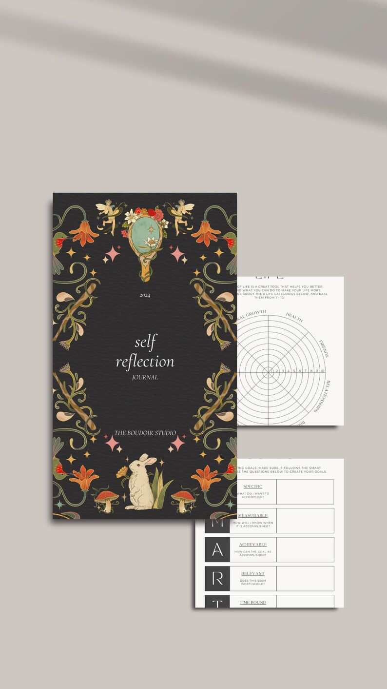 Self-growth + Improvement Journal for Creating Routines, Beliefs ...