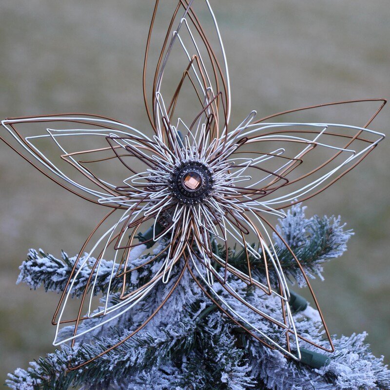 Retro Tree Topper - Etsy