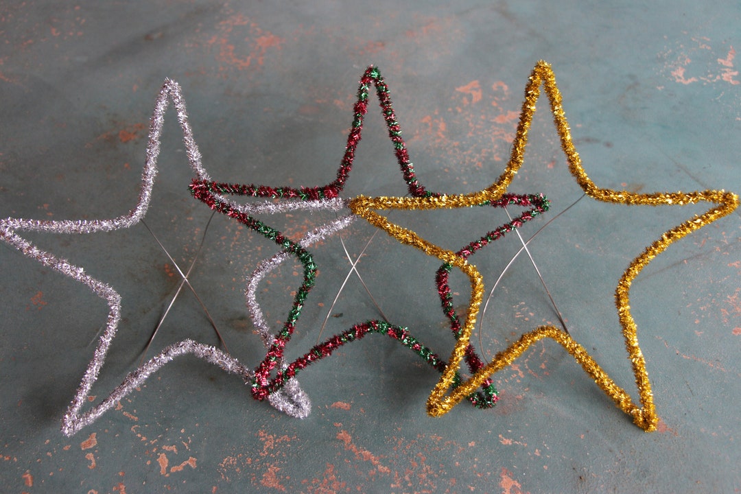 Simple Tree Topper Star Lightweight Christmas Tree Toppers Choose One ...