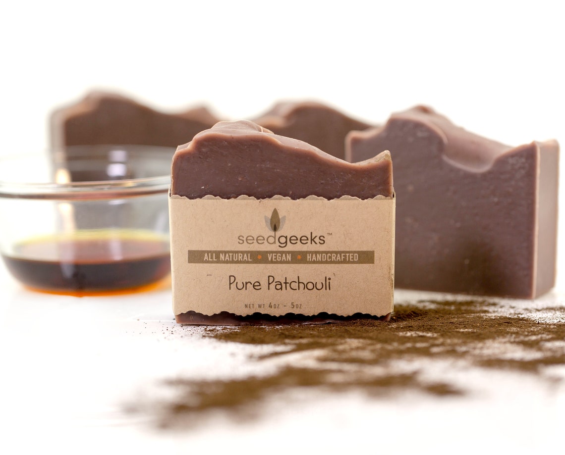 Pure Patchouli Soap - Handmade Soap, Natural Soap, Vegan Soap, Homemade ...