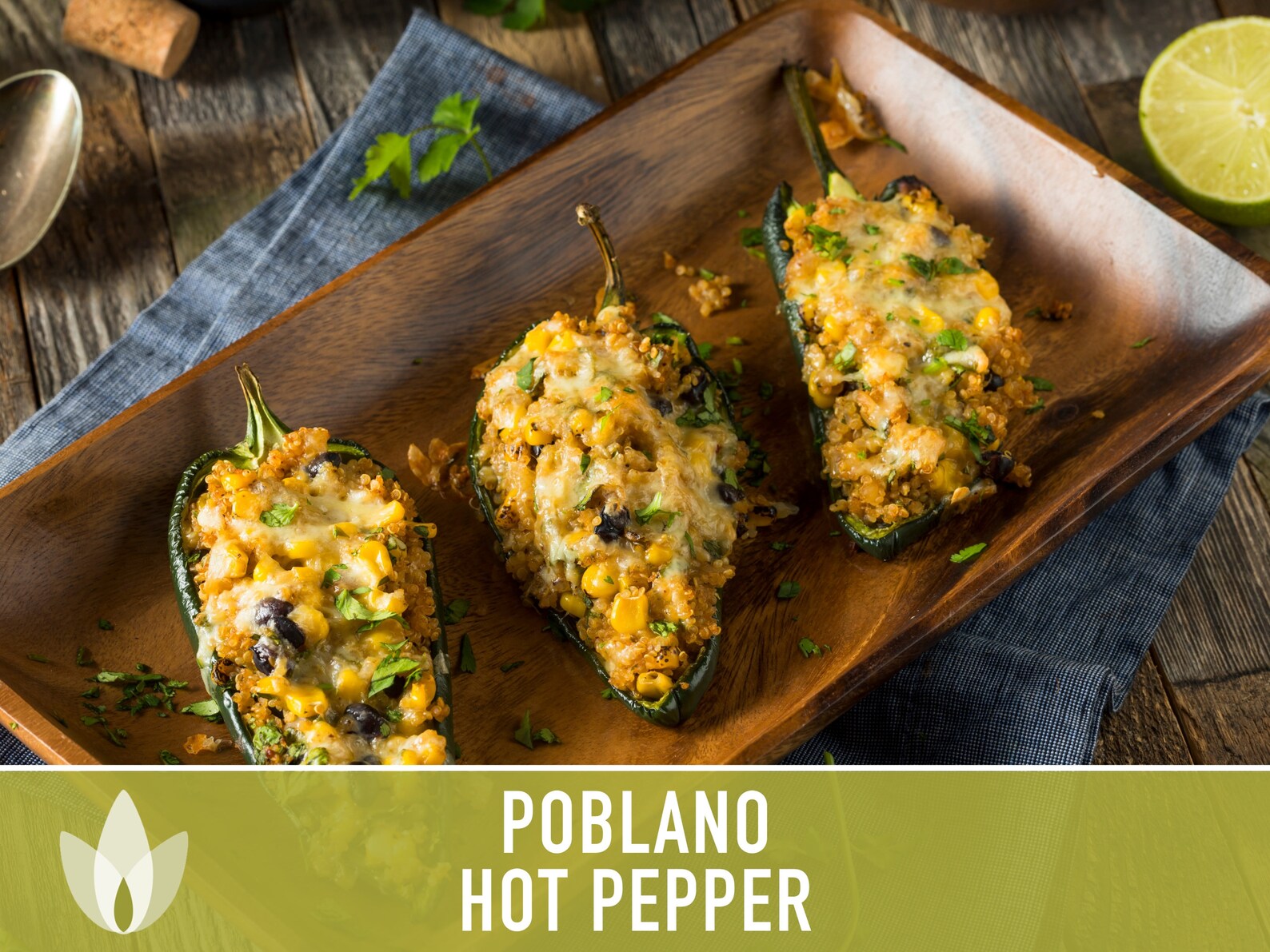 Poblano Ancho Hot Pepper Heirloom Seeds Chili Rellenos, Mexican Ancho ...