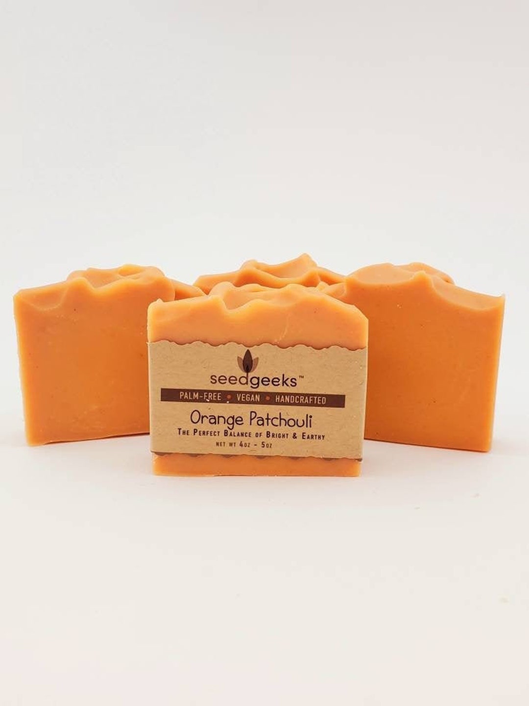 Orange Patchouli Soap - Handmade Soap, Natural Soap, Vegan Soap ...