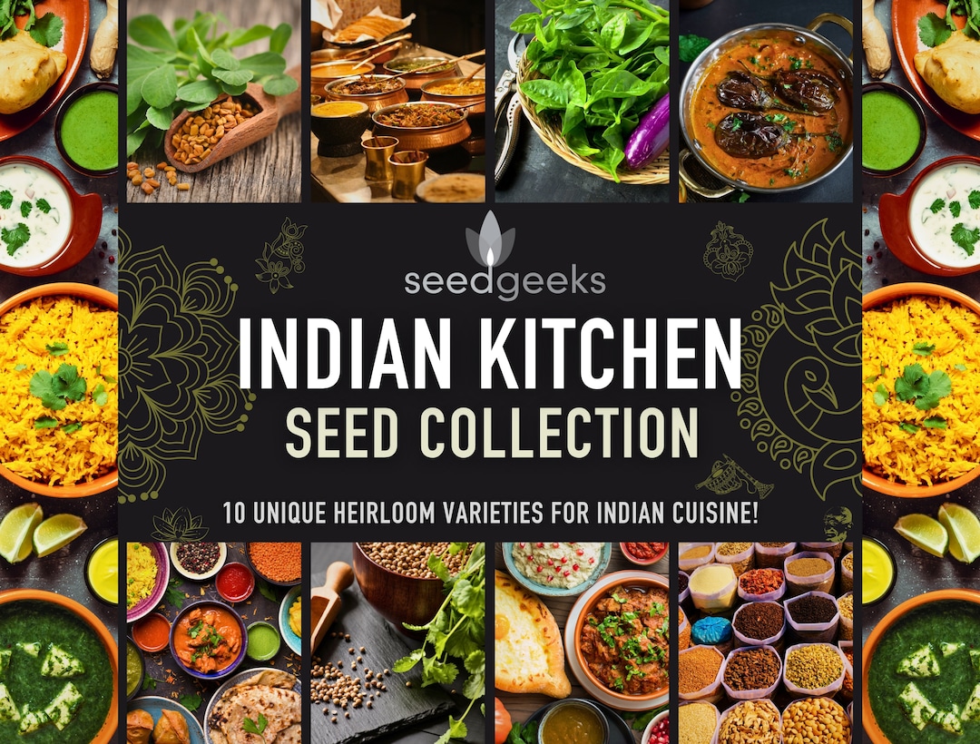Indian Kitchen Garden Seed Set – 10 Heirloom Varieties - Etsy