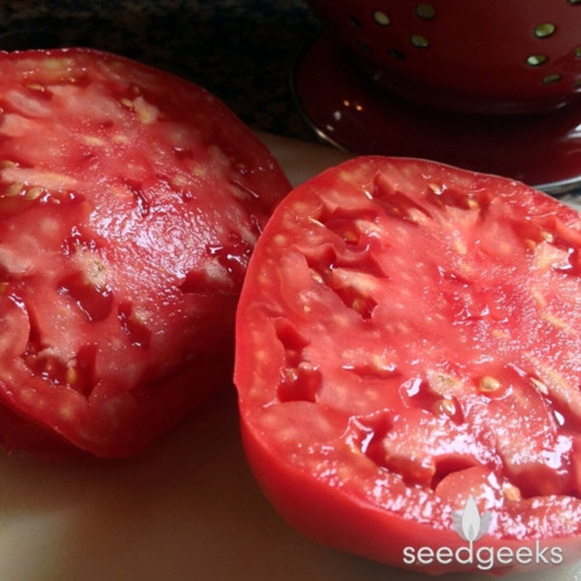 Brandywine Red Tomato Heirloom Seeds - Etsy