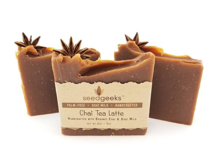 Chai Tea Latte Soap - Handmade Soap, Goat Milk Soap, Natural Soap ...