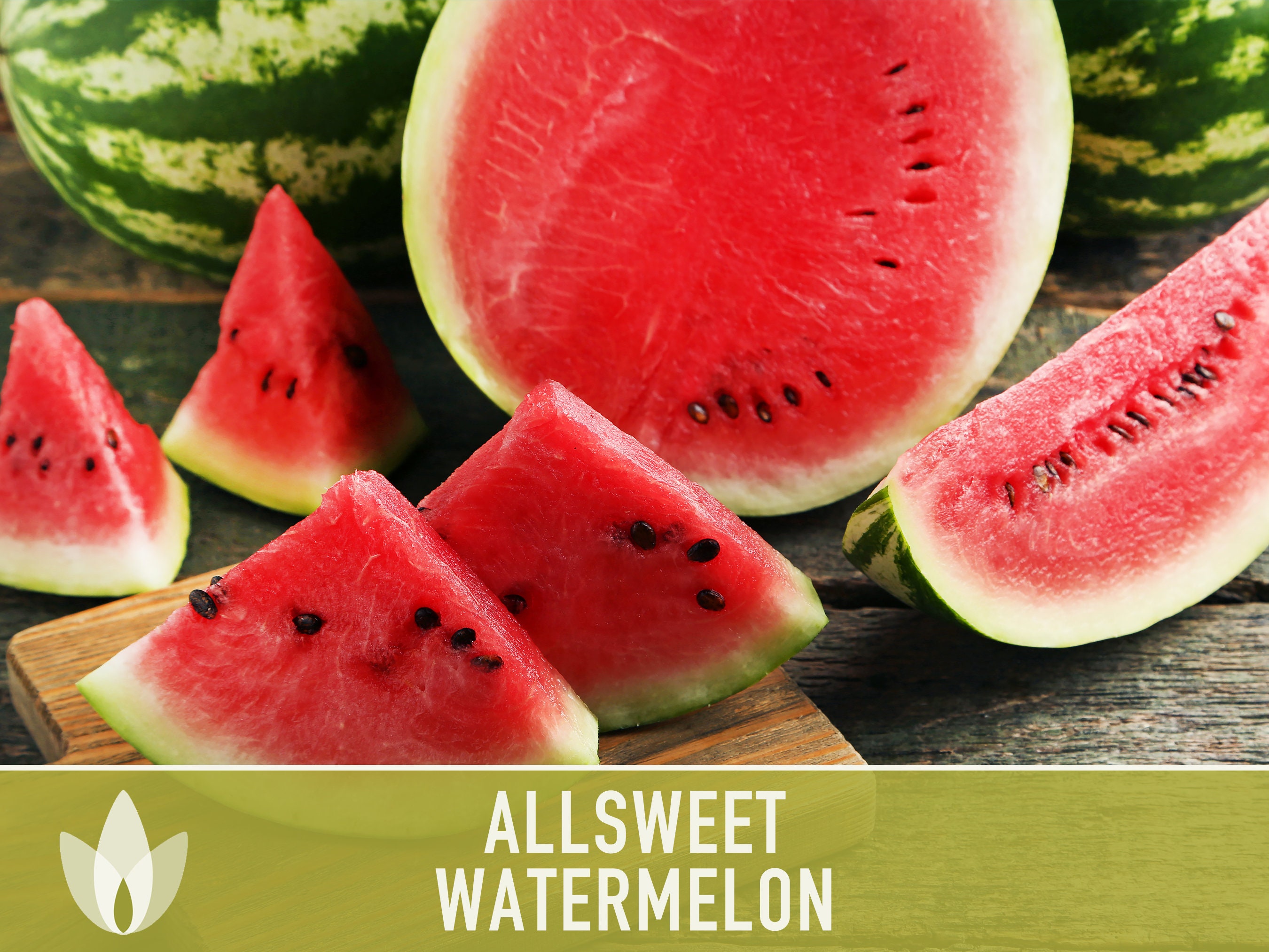 Allsweet Watermelon Heirloom Seeds - Non-gmo, Open Pollinated ...