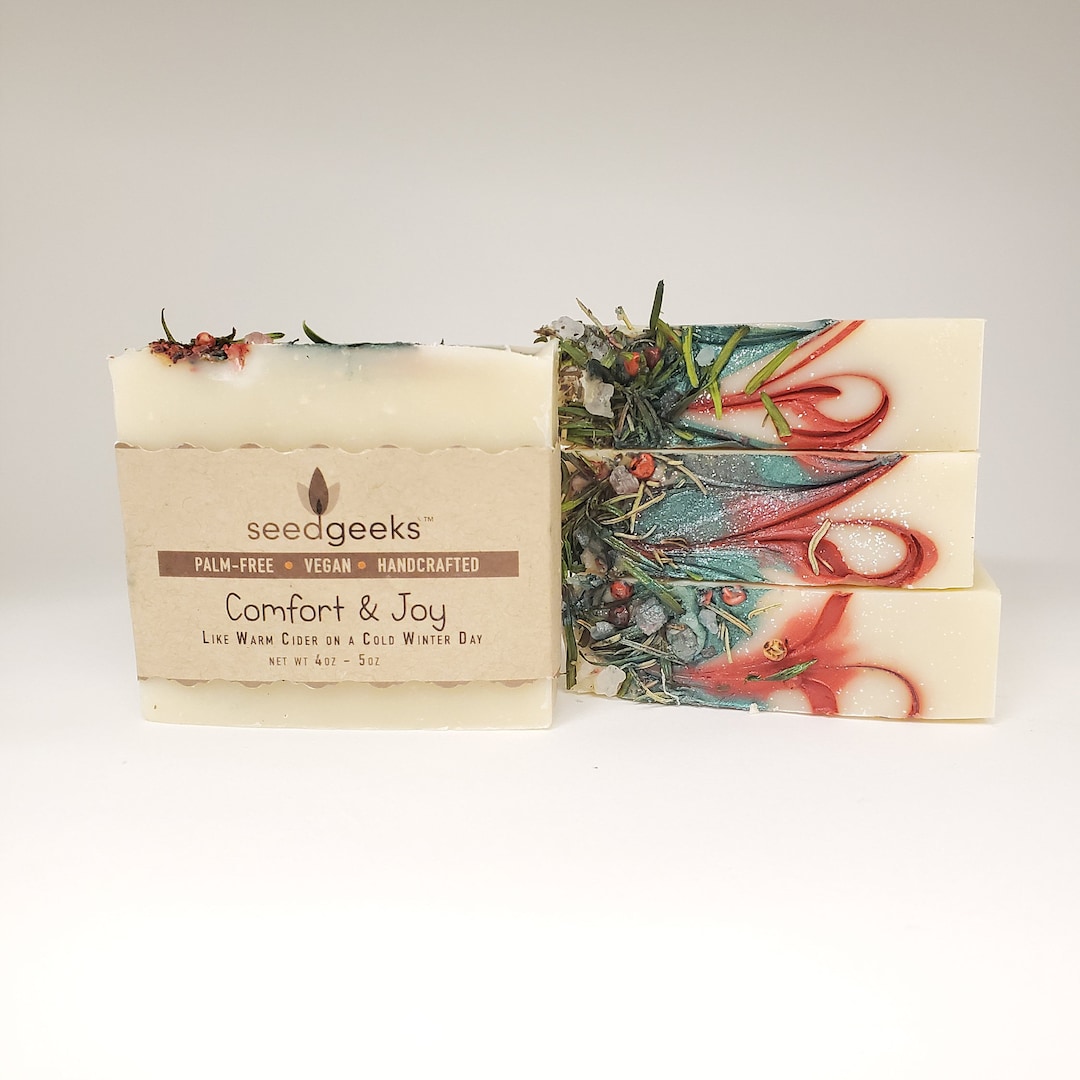 Comfort & Joy Soap - Handmade Soap, Christmas Soap, Mulled Cider, Apple ...