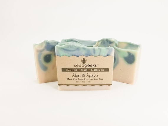 Aloe & Agave Soap Handcrafted Soap Homemade Soap Natural - Etsy