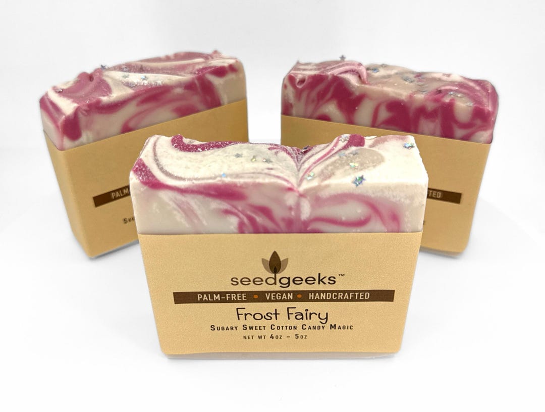Frost Fairy Soap - Vegan Soap, Snow Fairy, All Natural Soap, Homemade ...