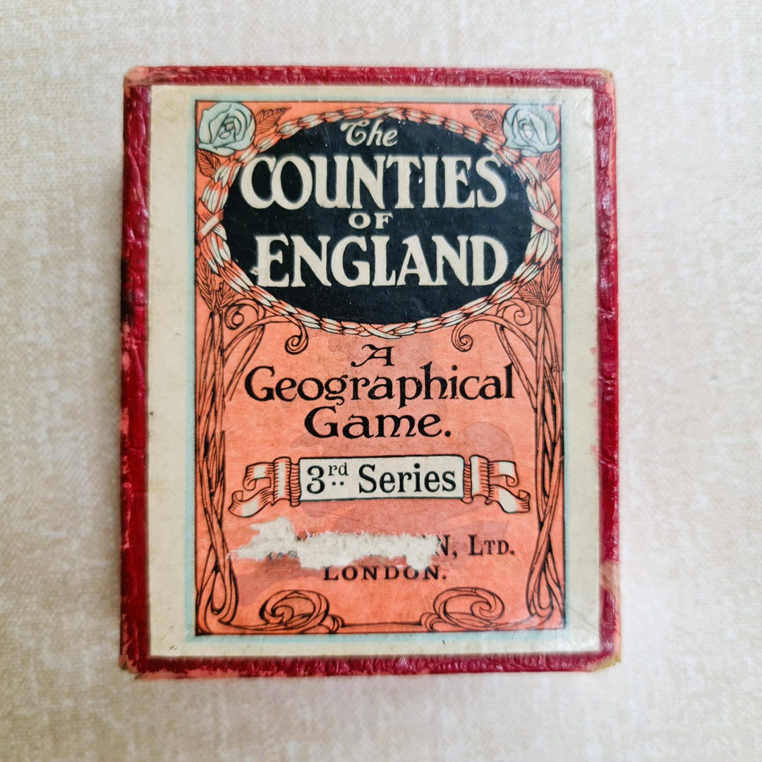 Vintage the Counties of England Card Game - 3rd Series - East/south ...