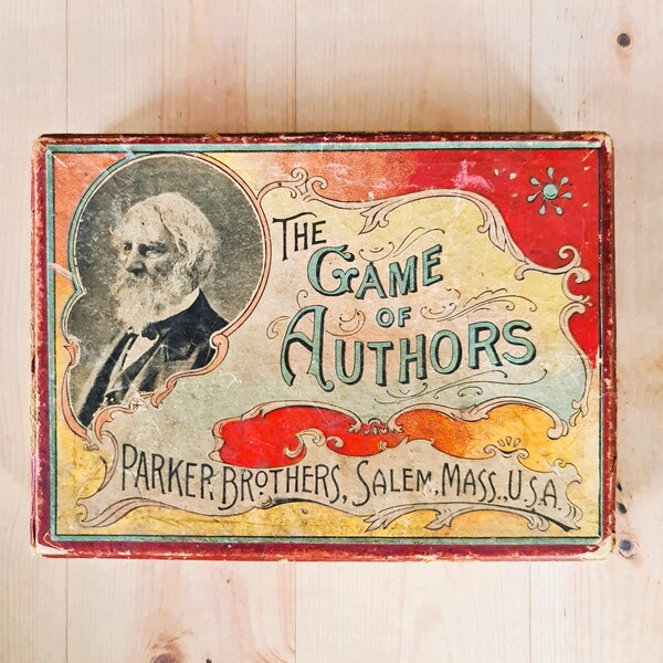Authors Card Game - Etsy