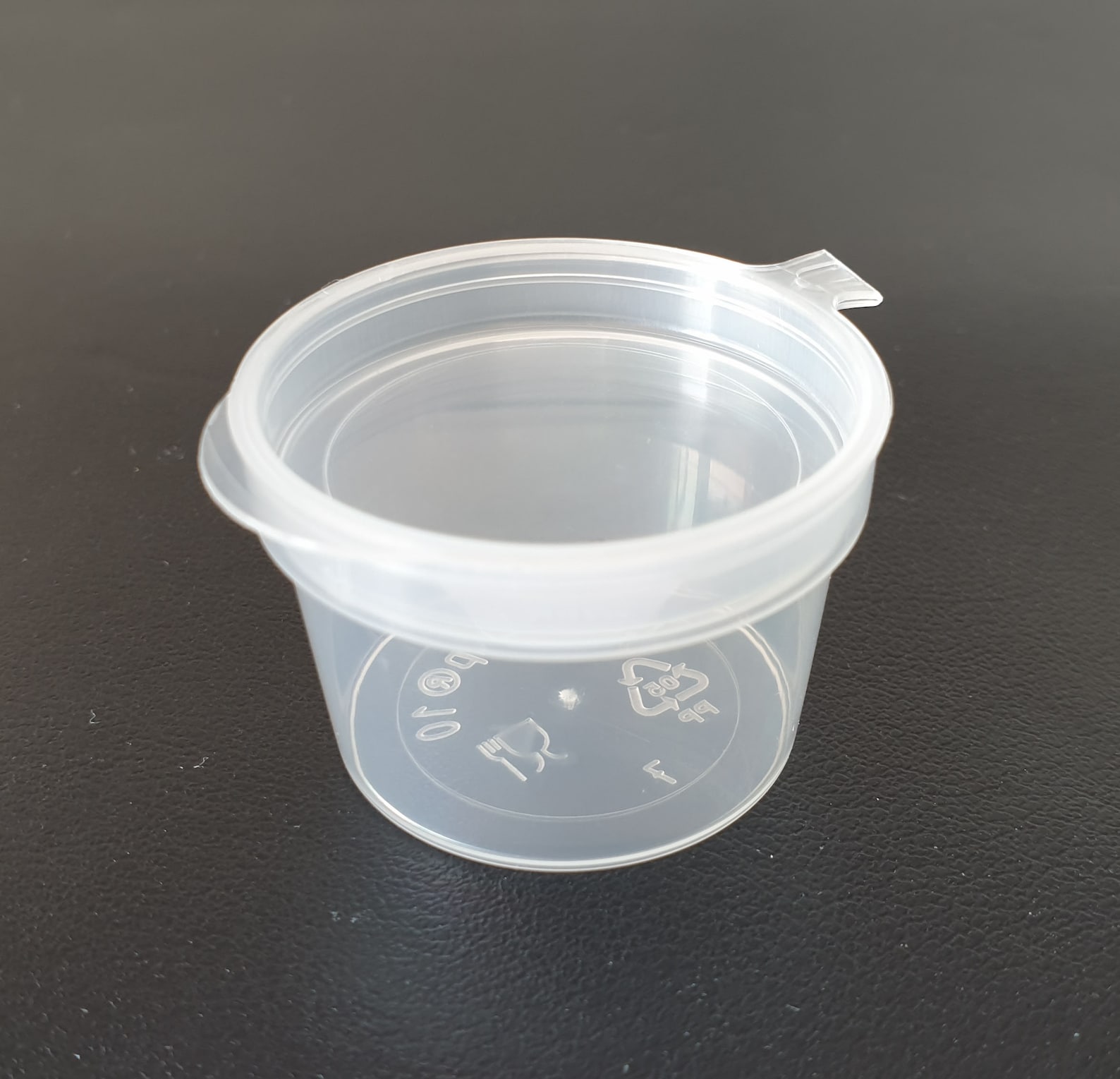 Mini 10ml Hinged Lid Pots - Holds 2 Teaspoons Full - Food/art/craft ...
