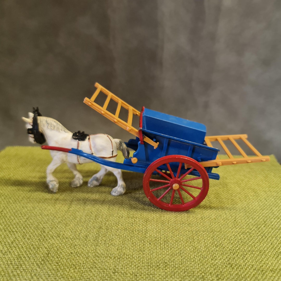 Vintage Britains Tumbrel Cart 9499 - Boxed - Made in England - Horse ...