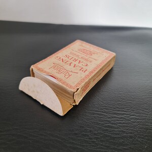 Vintage Rufford Boots Playing Cards - Red Backs - Pack of Cards ...