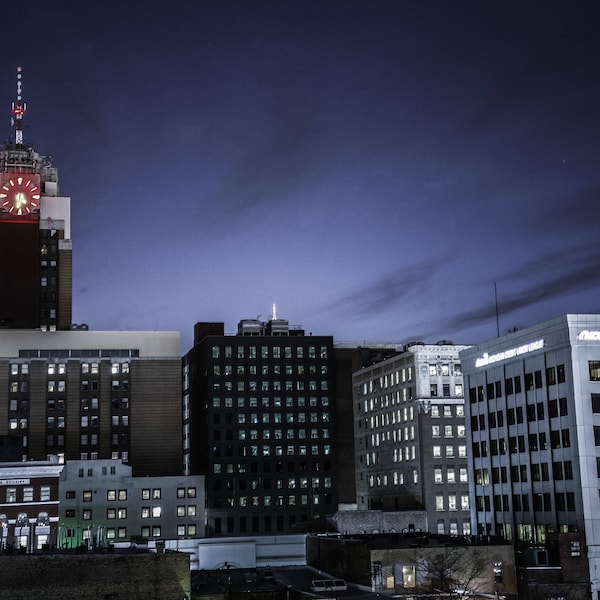 Lansing Skyline - Etsy