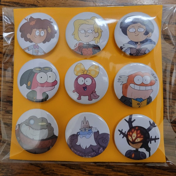 Amphibia Pins - Etsy
