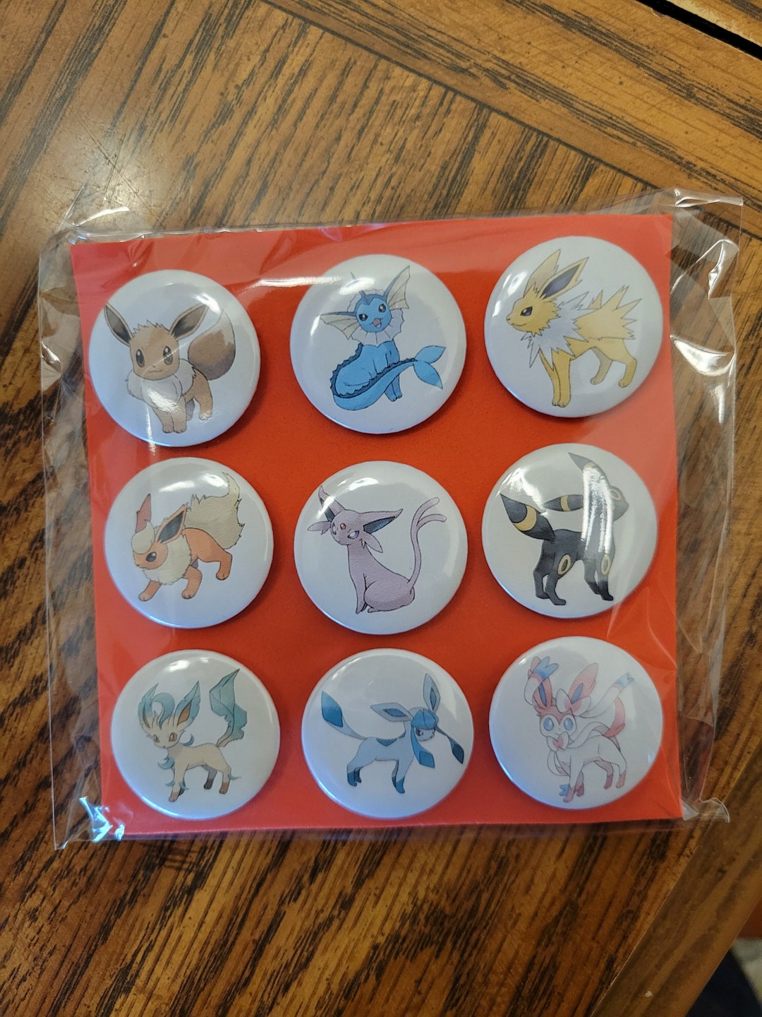 Eeveelutions Pin Set - Etsy