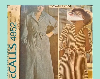 Halston Sewing Pattern - Etsy