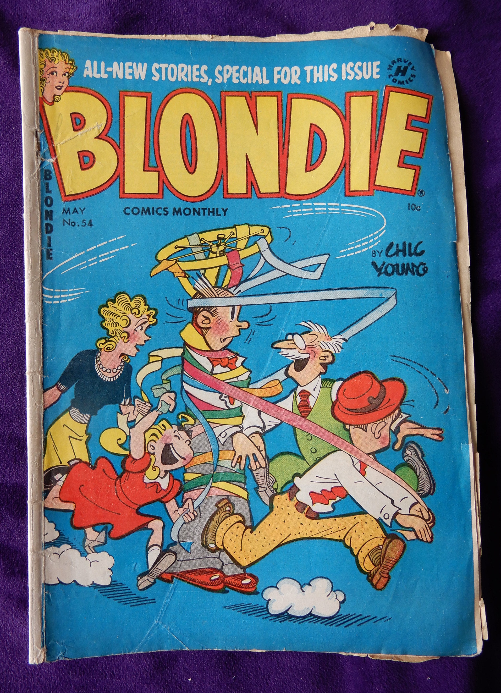 Vintage Blondie Comic Book From 1954 Etsyde