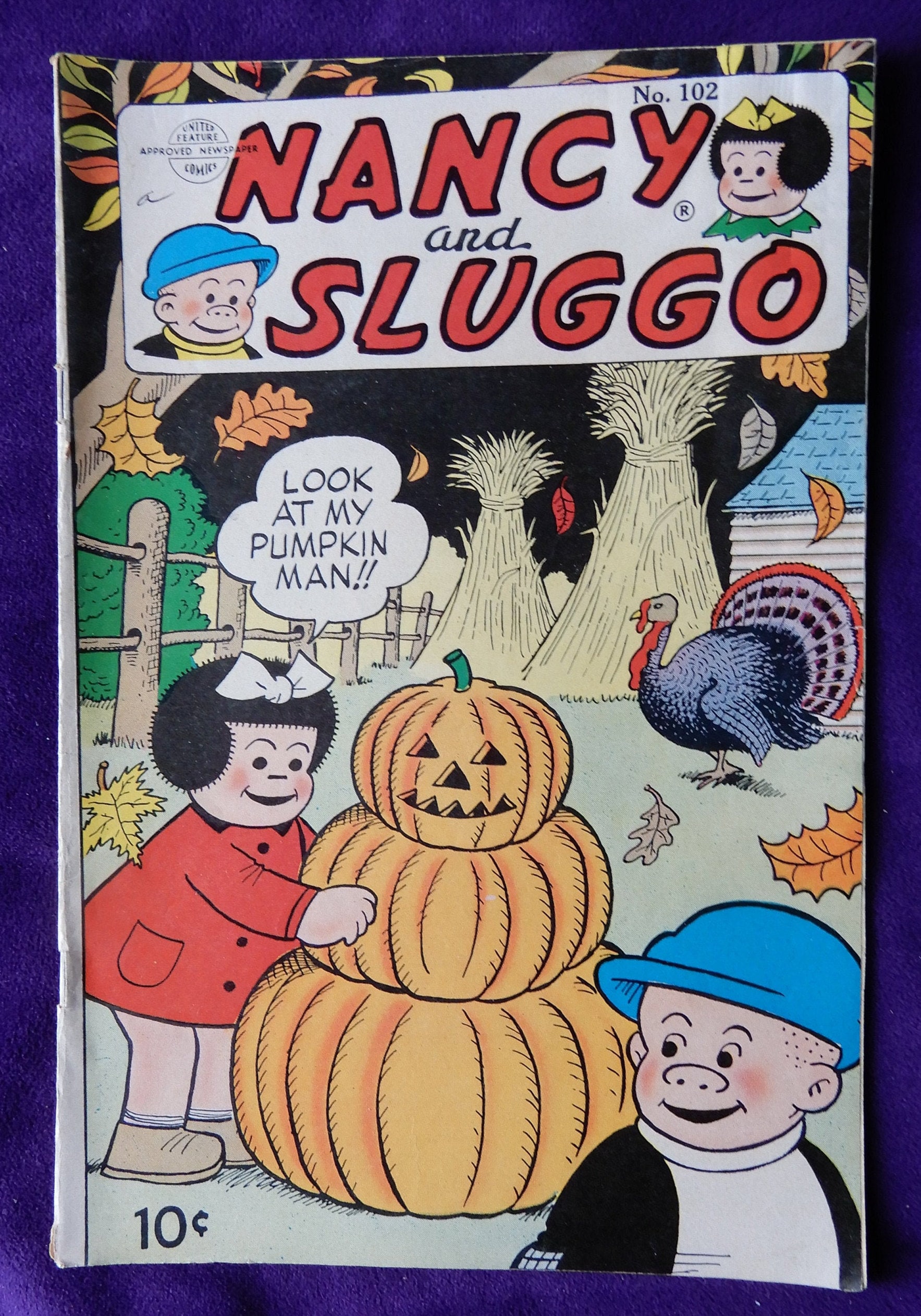 Vintage Nancy and Sluggo Comic Book No. 102 - Etsy.de