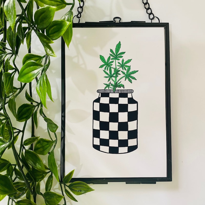 Marijuana Wall Art - Etsy