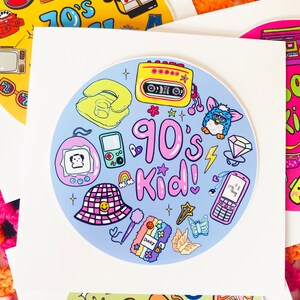 90's Kid Birthday Card, Born in the 90s Nostalgia, Retro Birthday Card ...