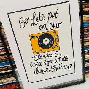 The Streets - Let’s Push Things Forward Print | Lyrics | Music Wall Art ...