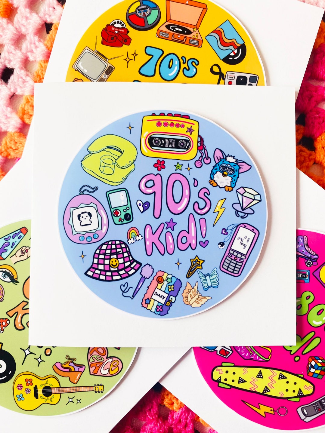90's Kid Birthday Card, Born in the 90s Nostalgia, Retro Birthday Card ...