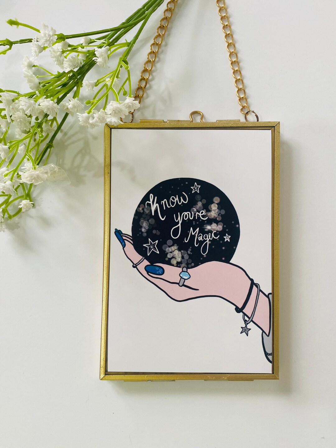 Know Your Magic Art Print, Empowering and Motivational Wall Art Quote ...