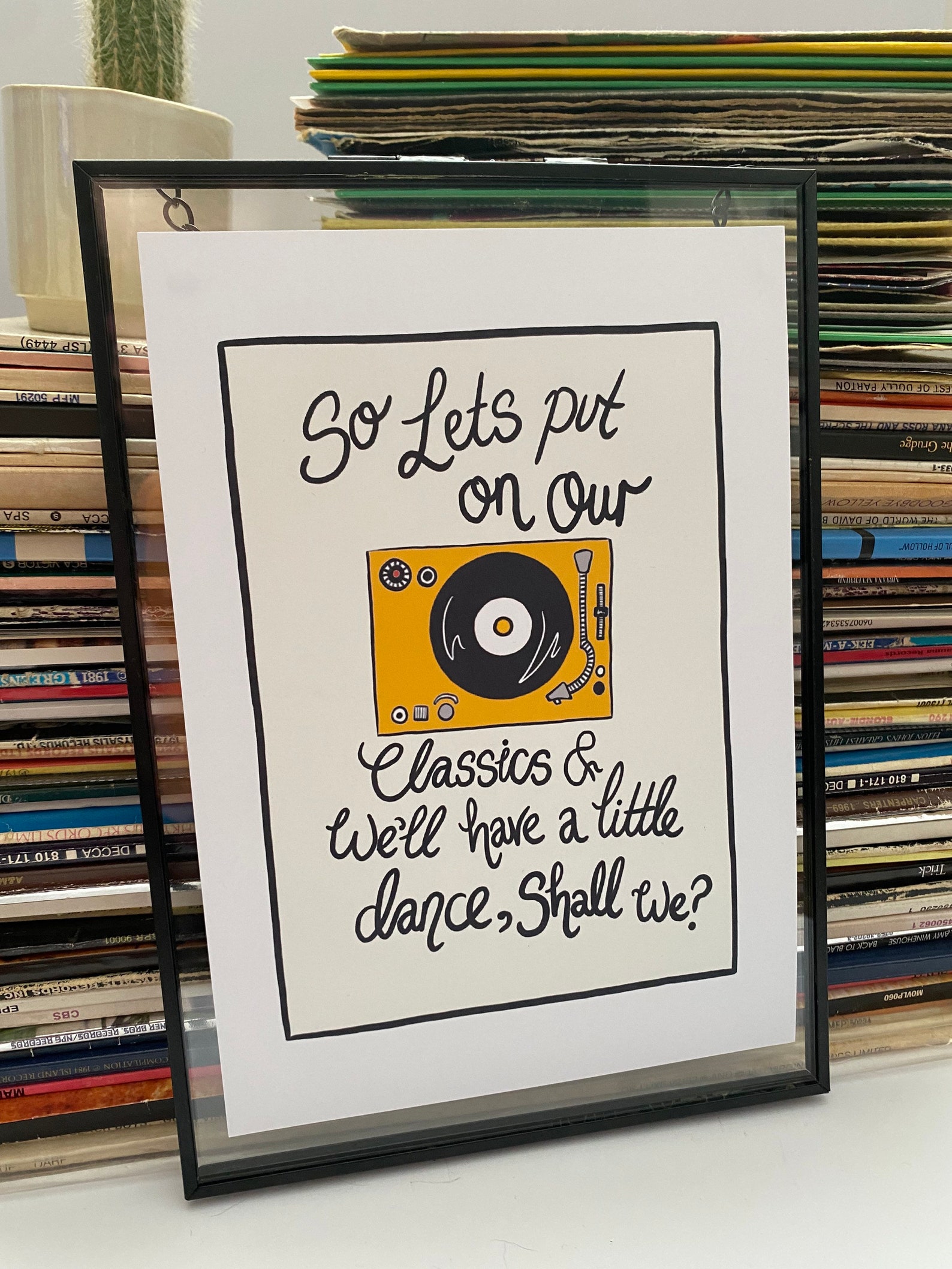 The Streets - Let’s Push Things Forward Print | Lyrics | Music Wall Art ...