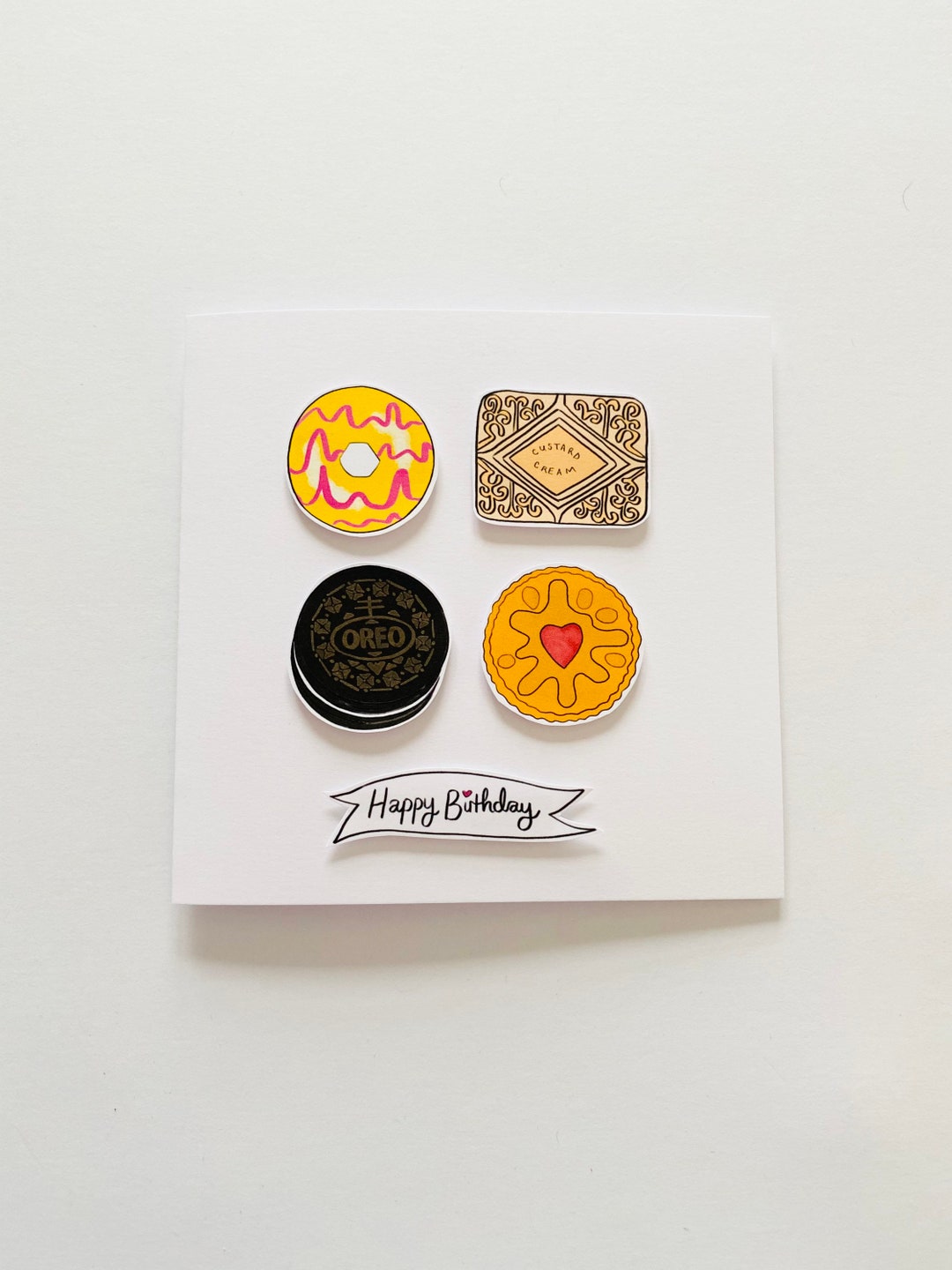 Birthday Biscuits Greetings Card | Funny Birthday Card | Cute Birthday ...