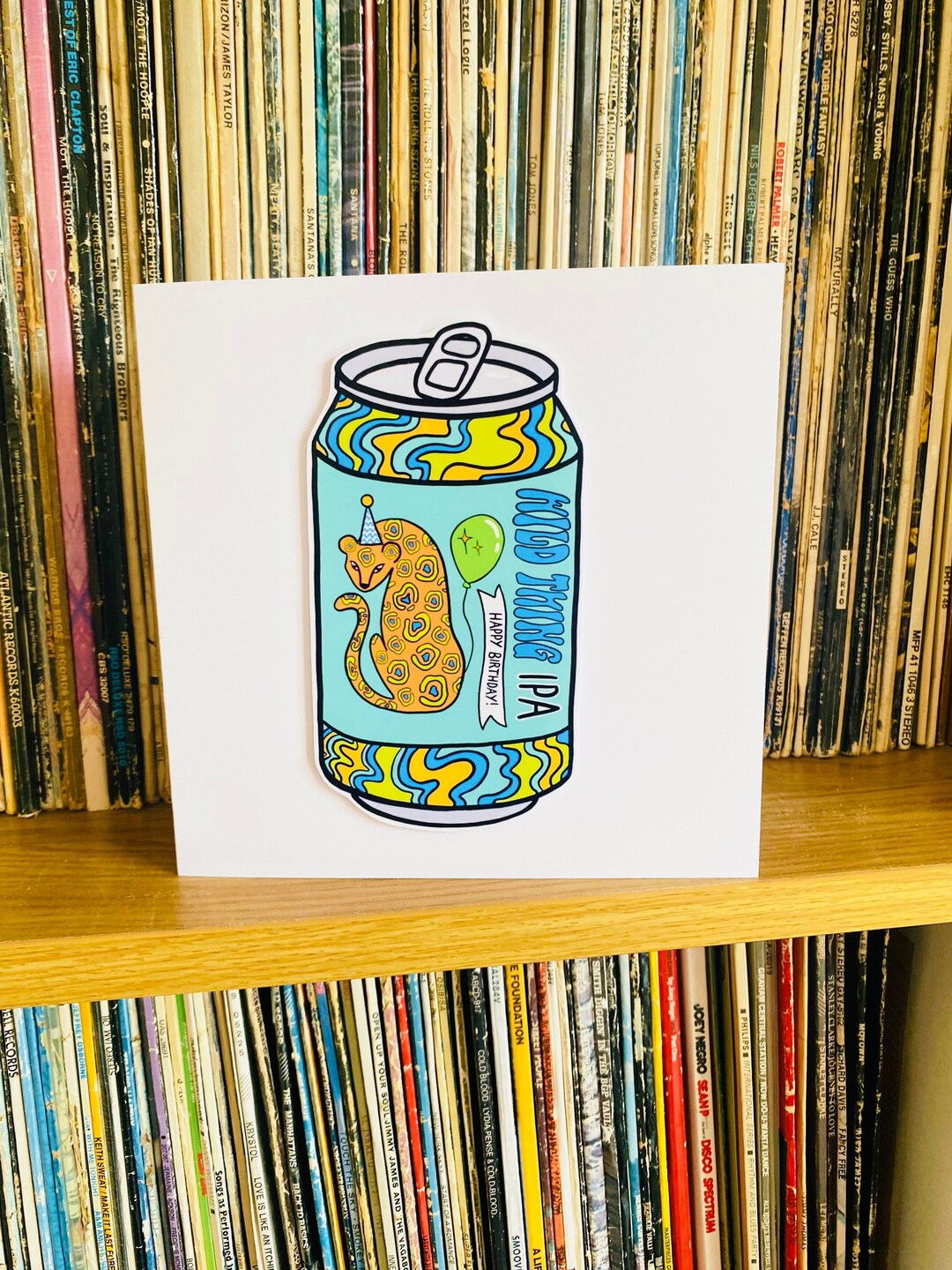 Craft Wild Thing IPA Beer Can Birthday Card, Boyfriend, Husband, Father ...