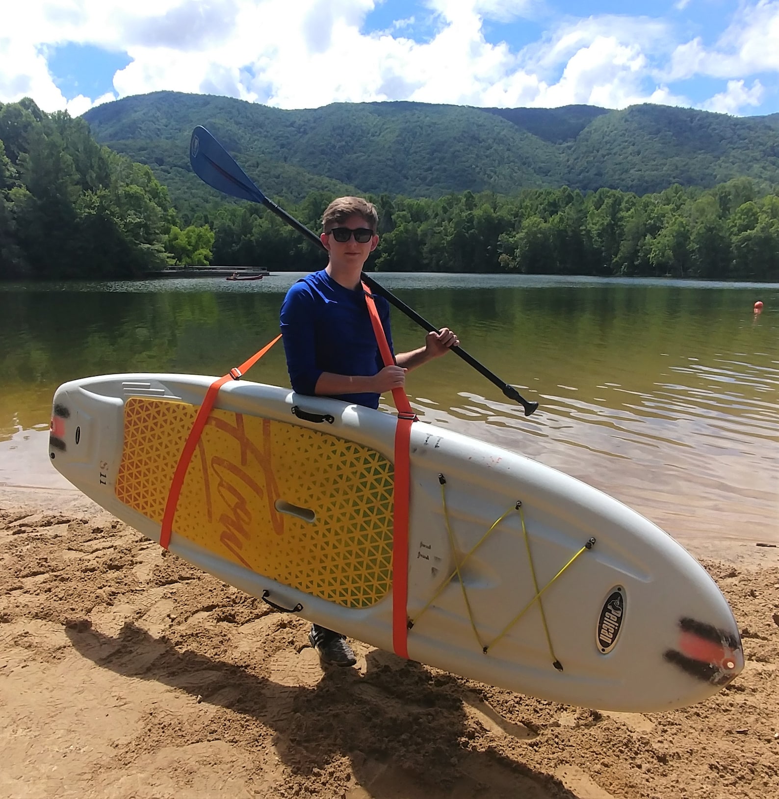 Surfboard Carrier Sling - Carry Your Surfboard Hands Free, FREE ...