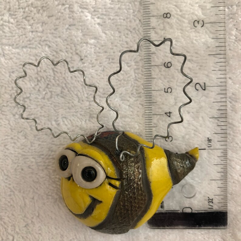 Whimsical Happy Bee Family Raku - Etsy