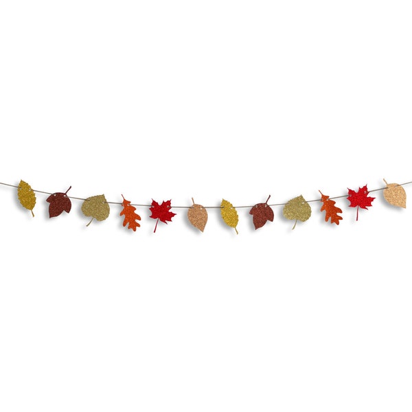 Fall Leaf Banner - Etsy