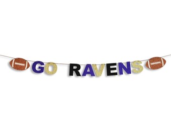 Baltimore Ravens Banner - Etsy