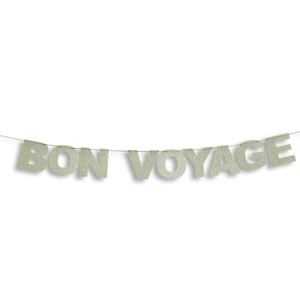 Bon Voyage Banner - Etsy