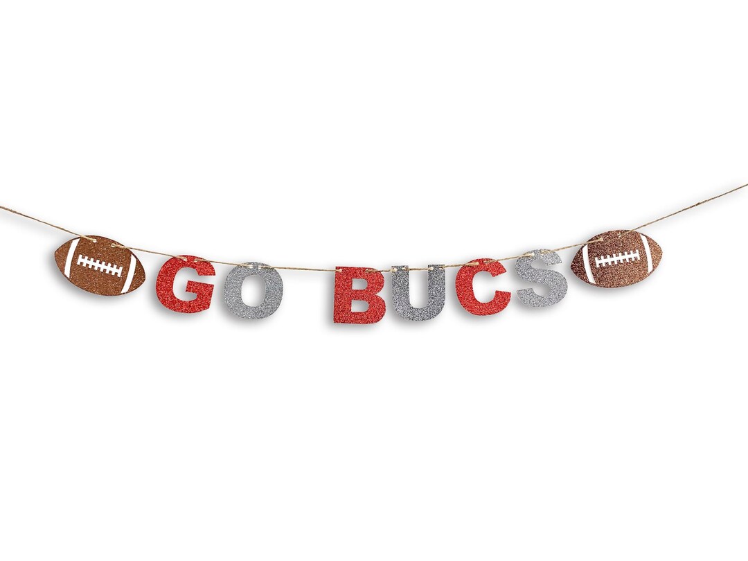 Tampa Bay Buccaneers Football Banner - Etsy