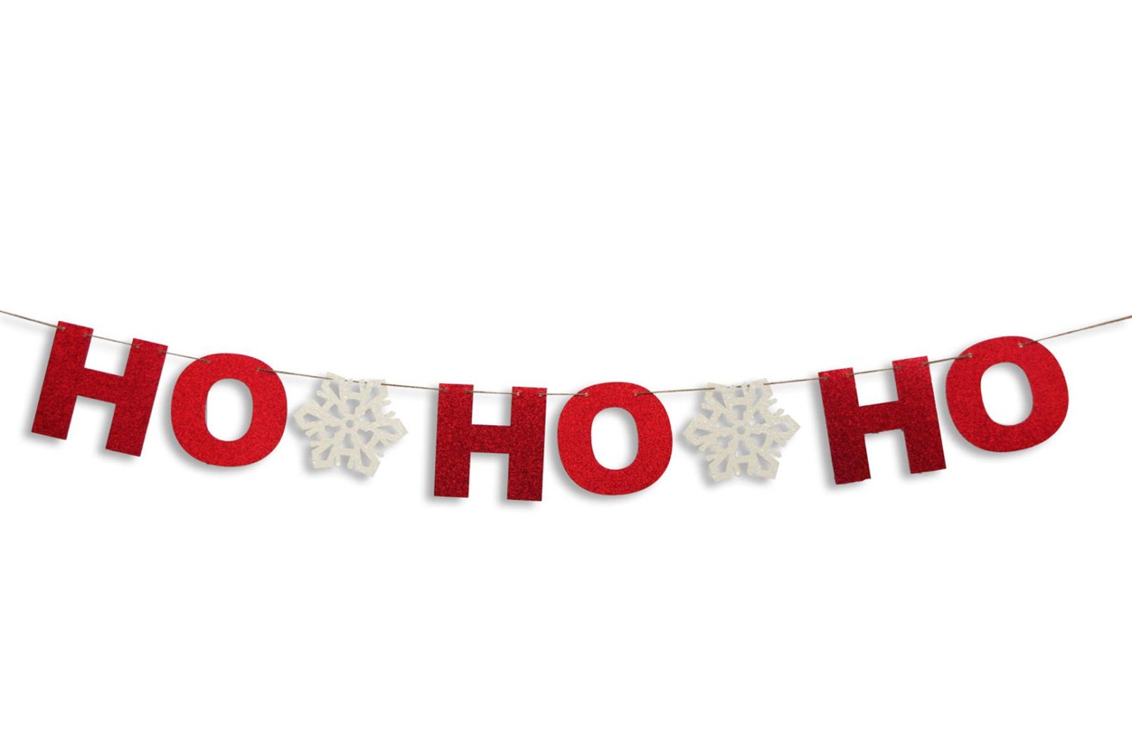 HO HO HO Banner Holiday Banner Christmas Decoration - Etsy
