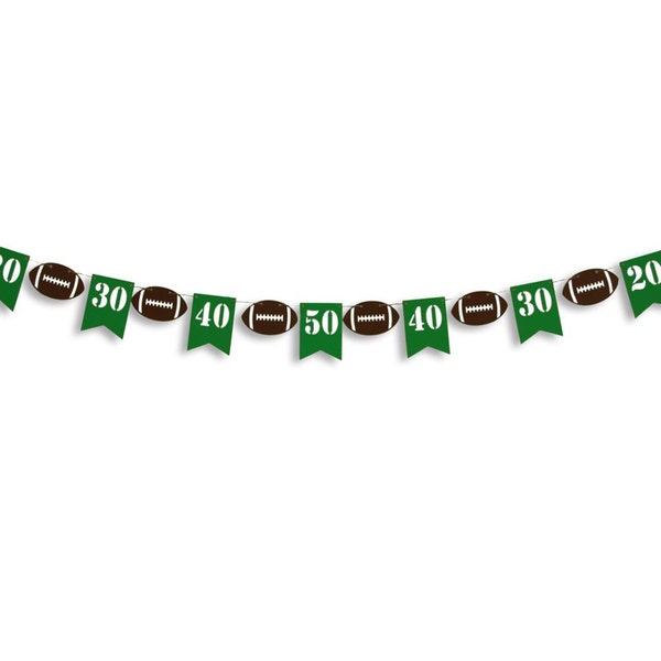 Football Garland - Etsy