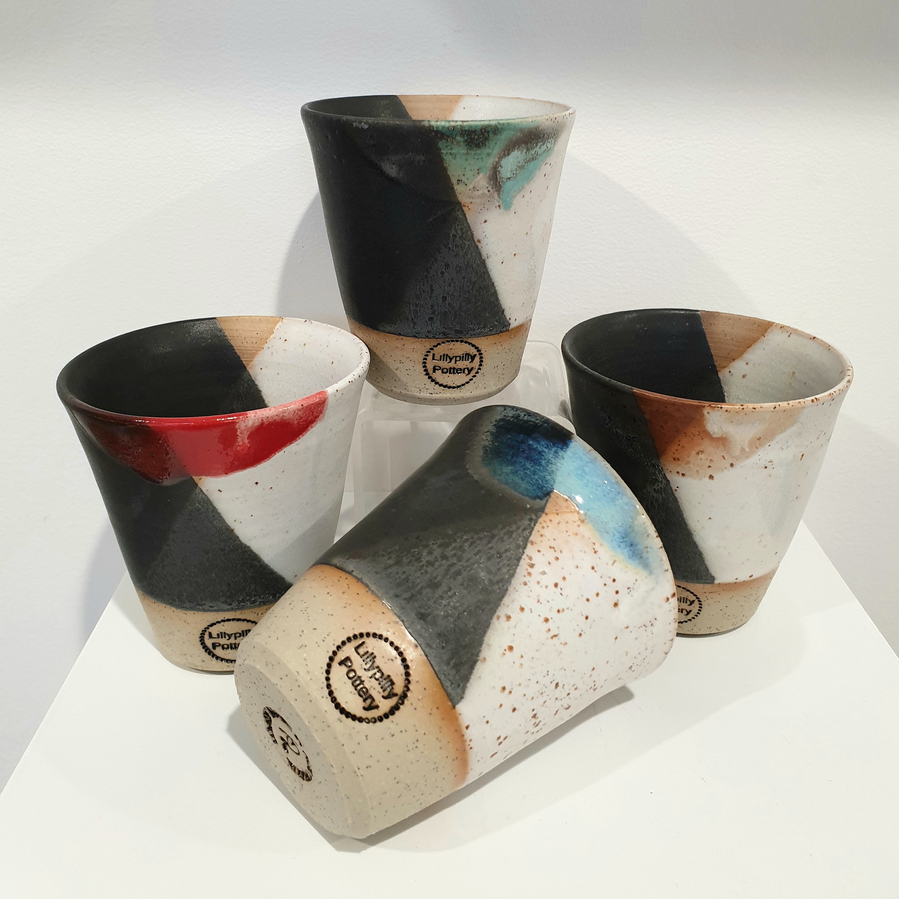 Handmade Ceramic Tumbler Drinkware Drink & Barware etna.com.pe