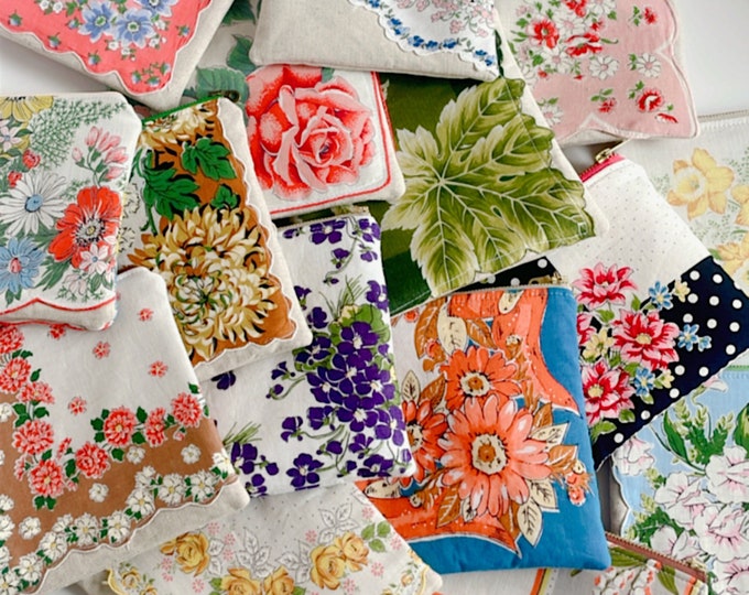 Vintage HANKY Bags - Etsy
