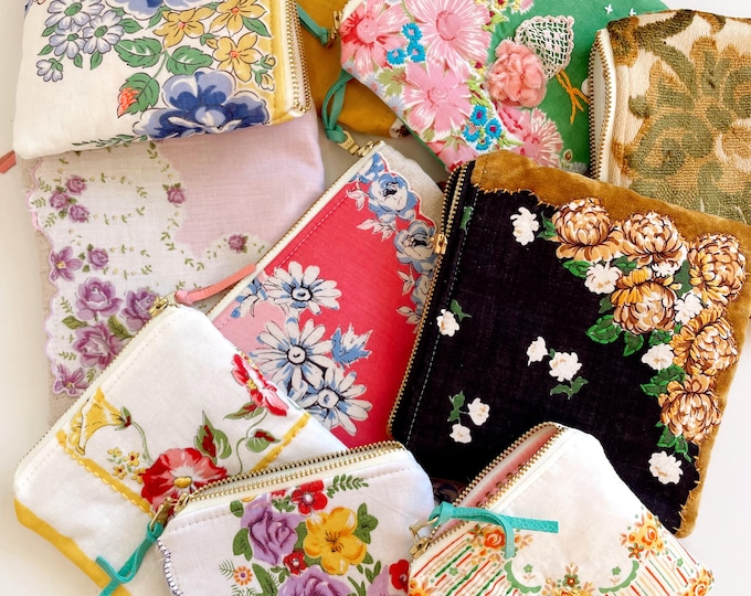 Vintage HANKY Bags - Etsy